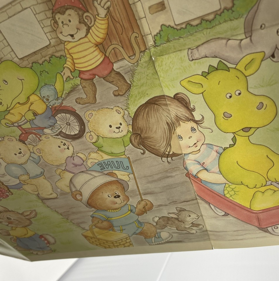 Magic Castle Poster Jane Belk Moncure Child’s World 1980s Books | eBay