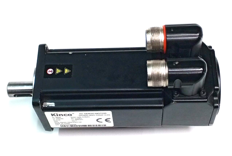 Kinco SMH60S-0040-30AAK-3LKN AC Servo Motor, 220V, 3000RPM, 400W, 3.1A ...