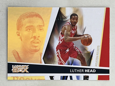 Luther Head 2005-06 Topps Luxury Box Loge Level RC /200 #126 NBA ...