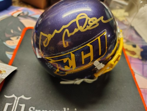 Sonny Randle Signed ECU Mini Helmet JSA COA CERT NUMBER: HH11224 | eBay