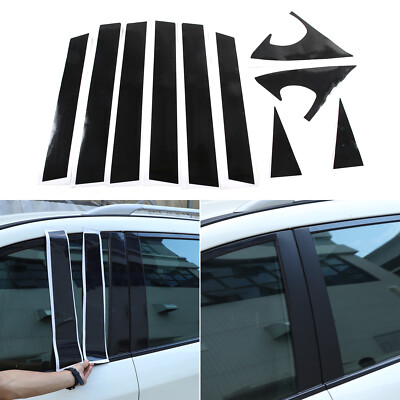 Carbon Window Center Pillar Sticker Trim Decal For Nissan Pathfinder ...
