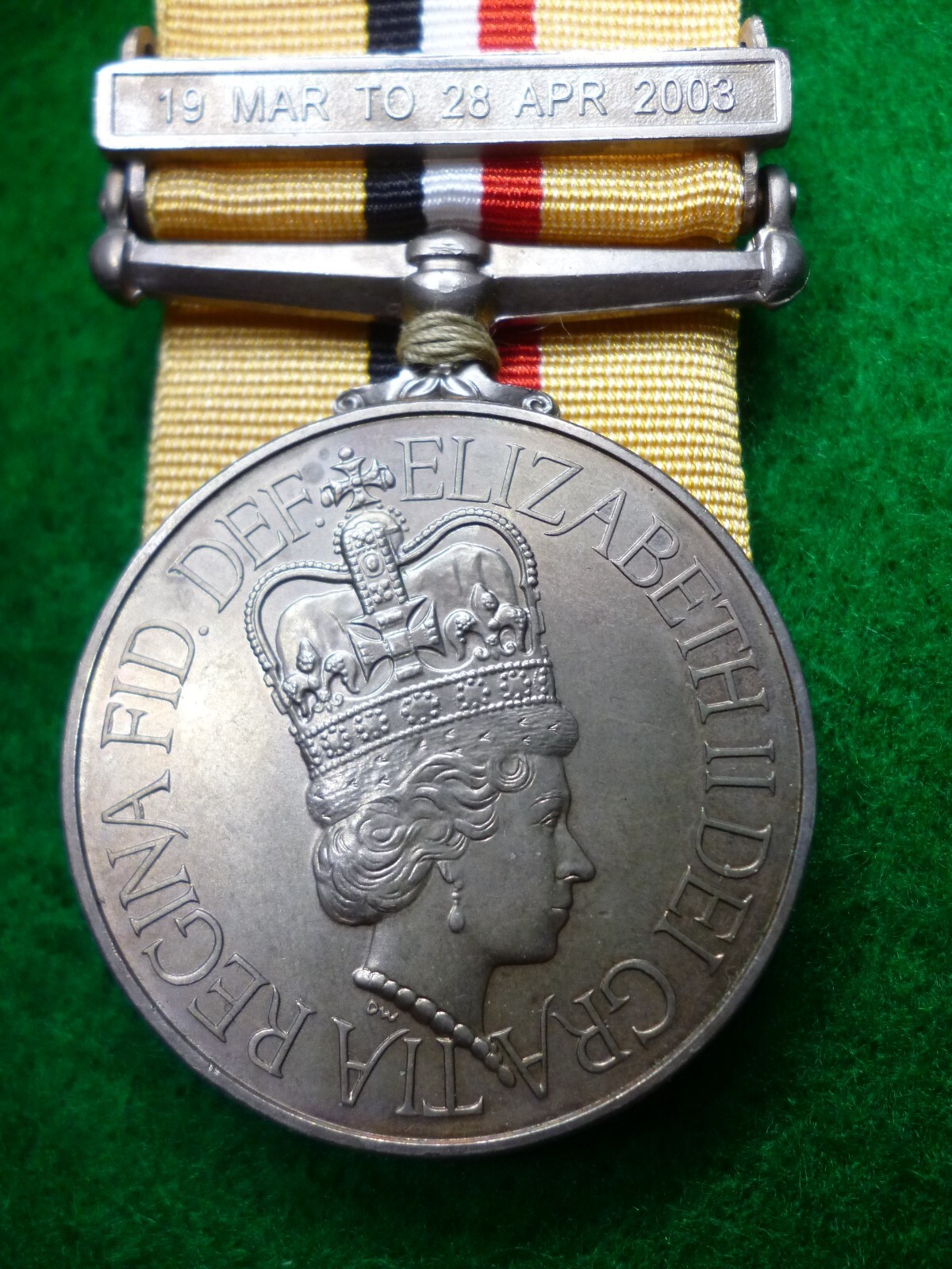 UK Iraq Medal 2003-11, 1 clasp, 19 Mar to 28 Apr 2003 to REME | eBay