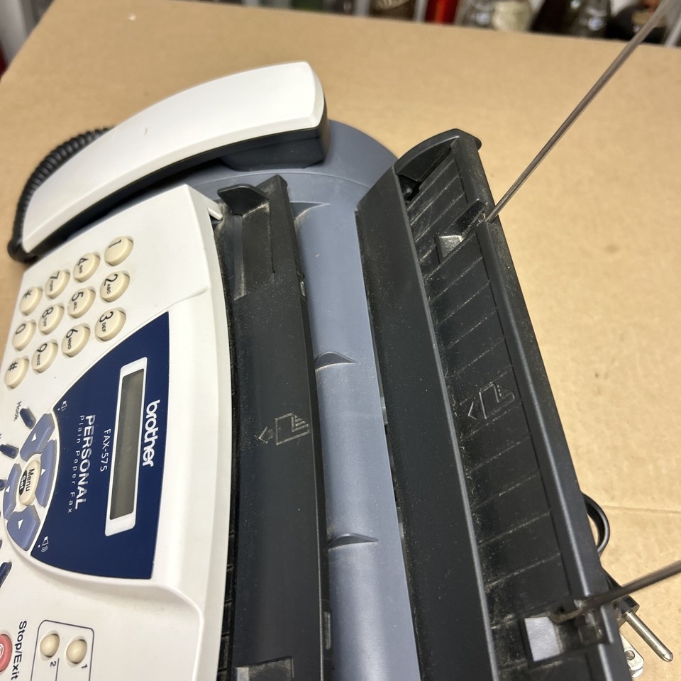 Brother FAX-575 Professional Personal Plain Paper Fax Machine Copier ...