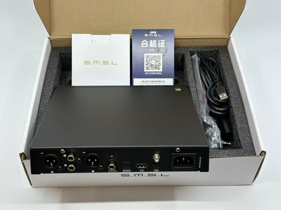 S.M.S.L DL300 Bluetooth DAC Headphone Amplifier Preamplifier Integrated ...