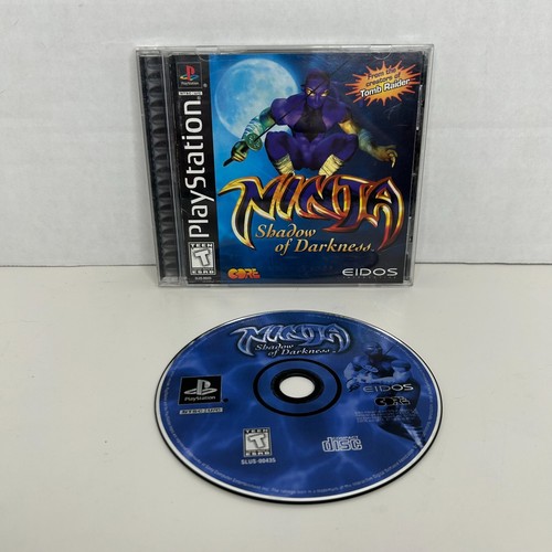 Ninja Shadow of Darkness (Sony PlayStation 1, 1998) COMPLETE + REG CARD ...