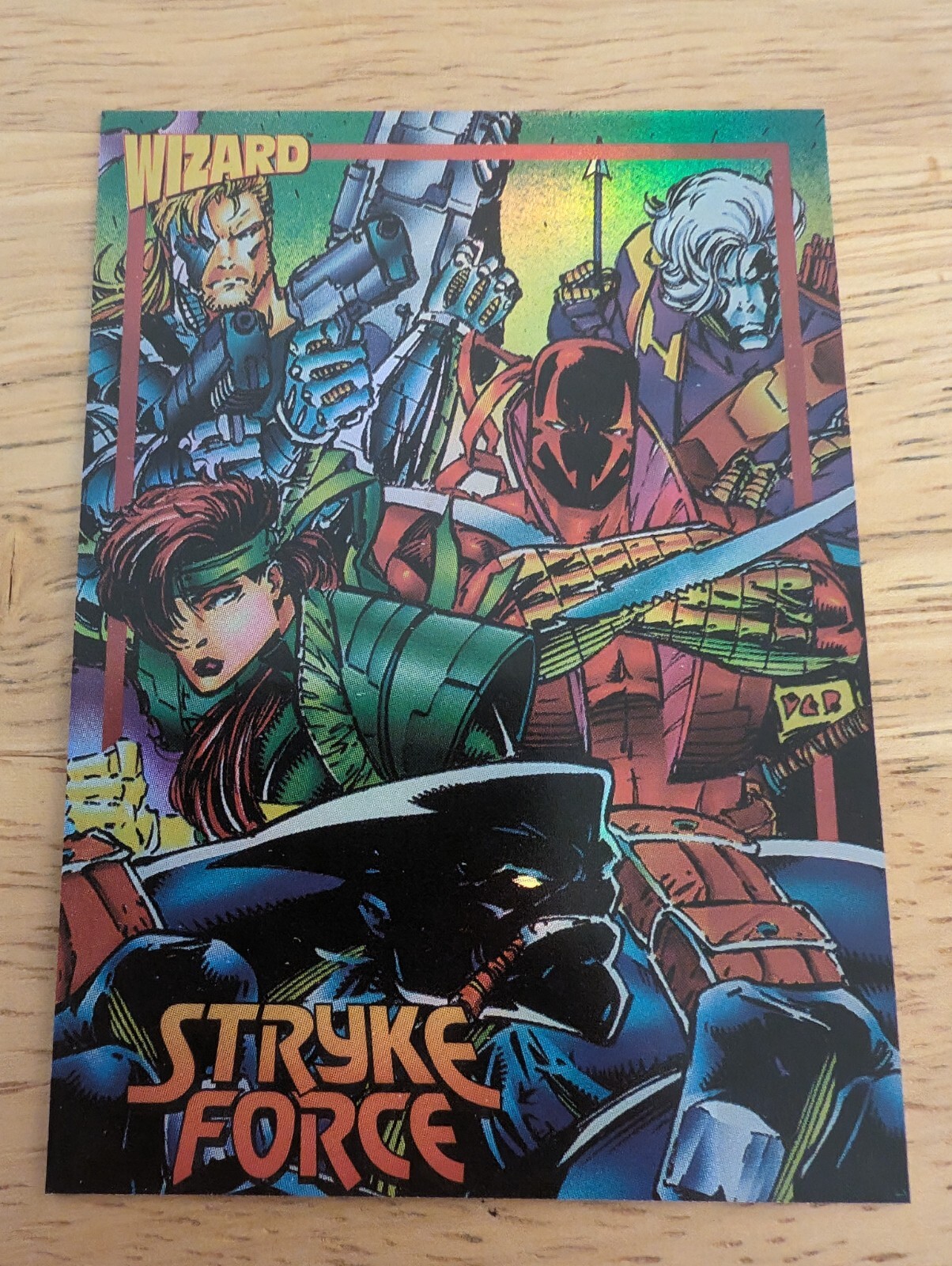 Wizard Magazine Series 2 Stryke Force Card | eBay