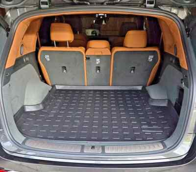 Rear Trunk Cargo Liner Floor Tray Mat Pad for Genesis GV80 5 & 4 Seats ...