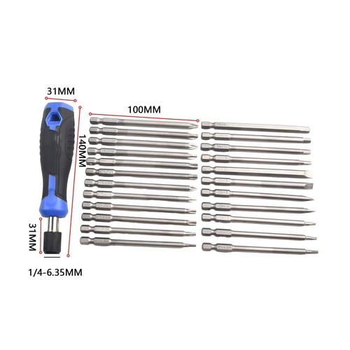 Professional Grade 24PCS Screwdriver Bit Set for Enhanced Productivity ...