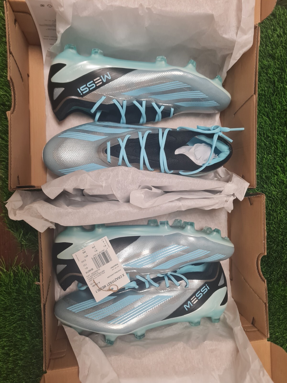 Adidas X Crazyfast Messi.1 FG Men's Soccer Football Cleats IE4079 | eBay