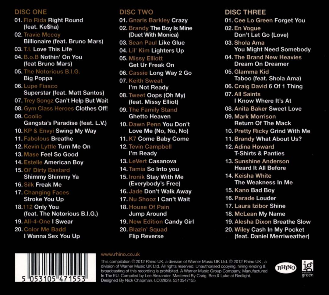 VARIOUS ARTISTS R&B: THE COLLECTION [RHINO] NEW CD 5053105471553| eBay