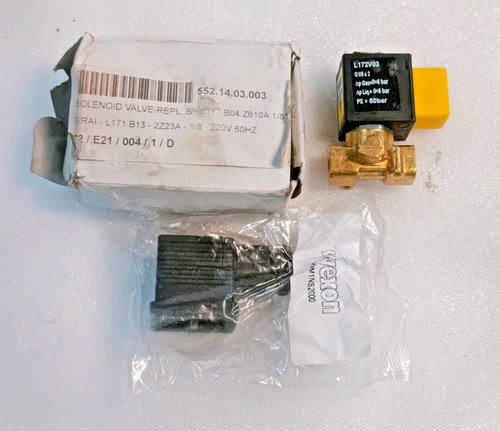 SIRAI L172V03 SOLENOID VALVE G 1/8X2 50BAR 230V | eBay Australia