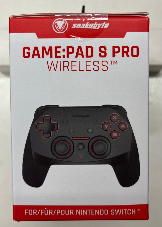 Snakebyte NINTENDO SWITCH Game:Pad S Pro Wireless Controller | eBay
