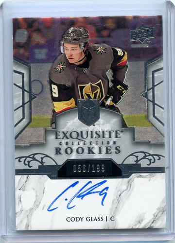2019-20 Exquisite Collection Platinum Rookie Signatures #R-10 Cody ...