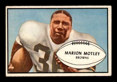 1953 Bowman #9 Marion Motley VGEX X3311029 | eBay
