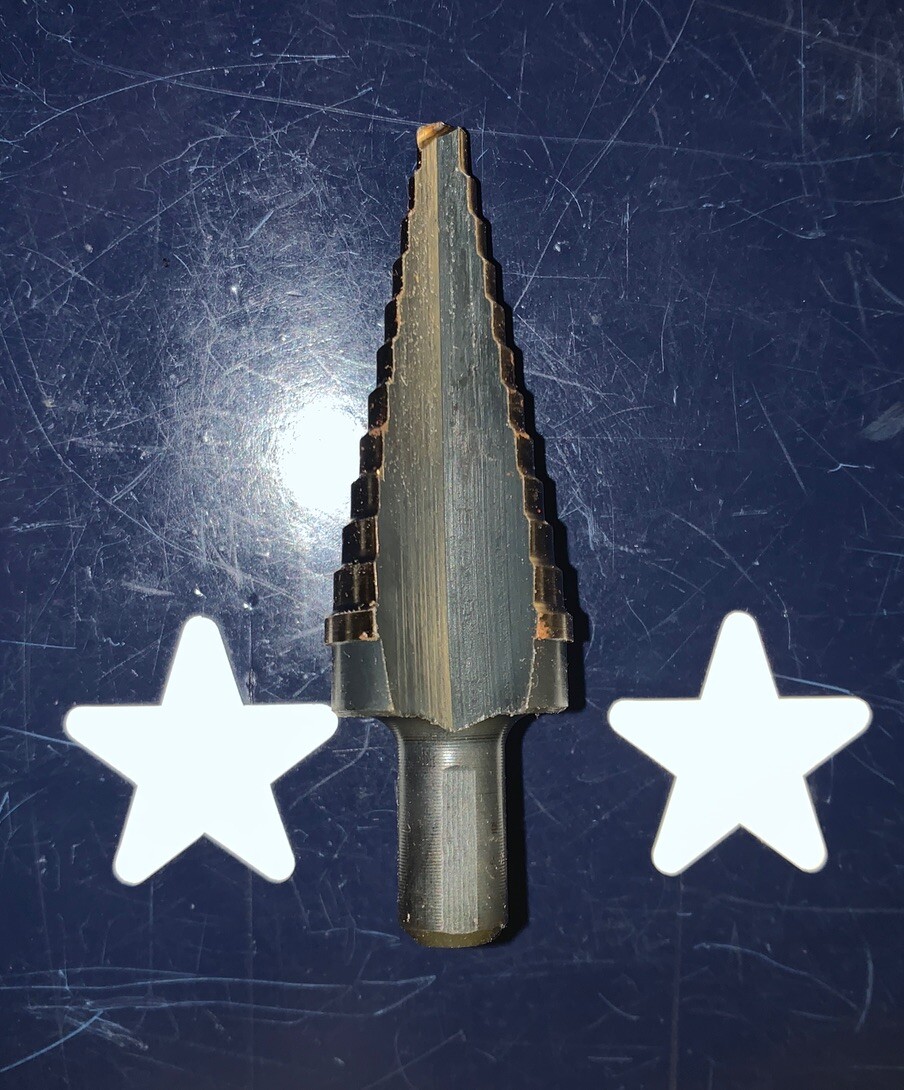 NEW NO PACKAGE Irwin 10234CB #4 Unibit 3/16- Inch – 7/8-Inch FREE ...