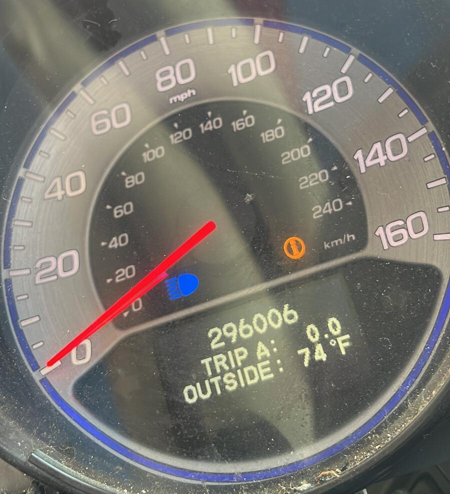 Acura TL Speedometer Odometer Cluster Gauge 2007 2008 AUTOMATIC 296k ...