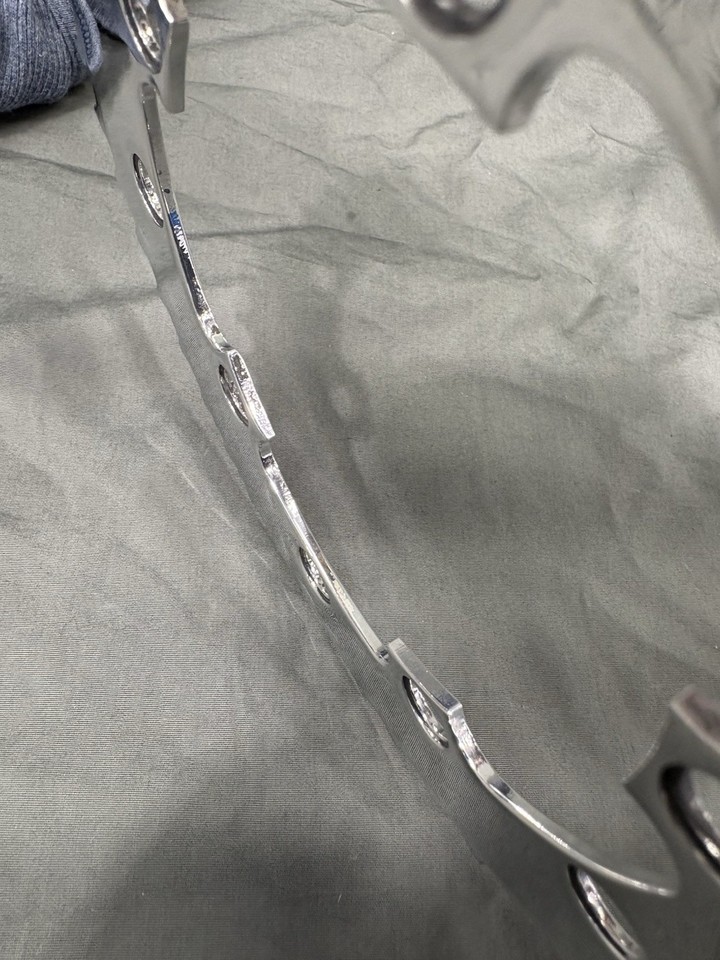 Chrome 44t Bmx Chainring Unstamped Old School Vintage | eBay