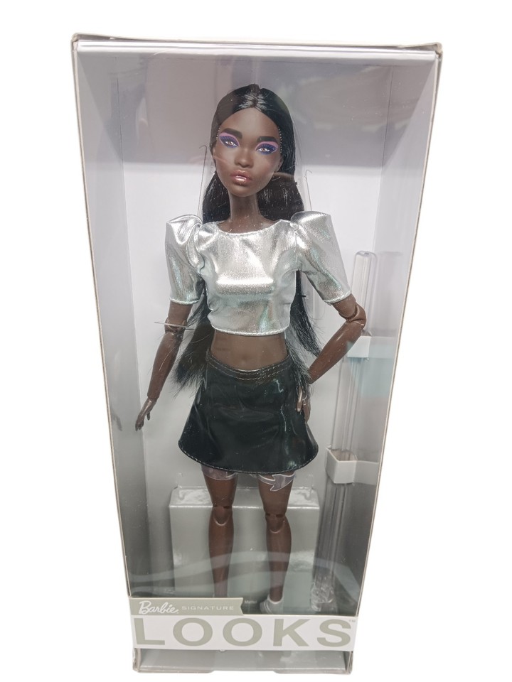 Barbie Signature Looks Series Doll #10 Simone Tall Made To Move NIB | eBay