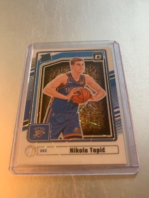 Nikola Topic 24-25 Donruss Rated Rookie White Optic Preview | eBay