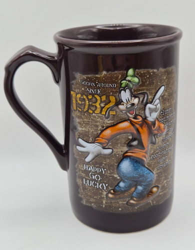 🔥 Disney Goofy Mug Happy Go Lucky Goofin Around Since 1932 3D Ceramic ...