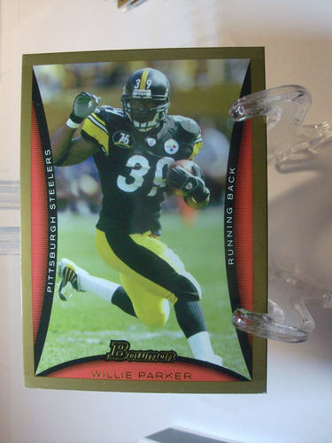 2008 Bowman Gold Football Card #27 Willie Parker (93357) | eBay