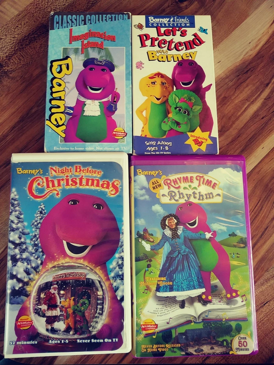 Barney The Dinosaur Vhs