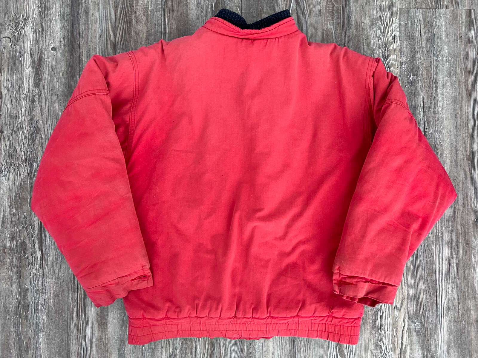 Vintage Cal Craft Mobil Racing Jacket Red Size Medium - Gem