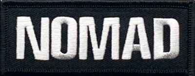 NOMAD MOTORCYCLE VEST MILITARY EMBROIDERED IRON ON PATCH P-11 | eBay