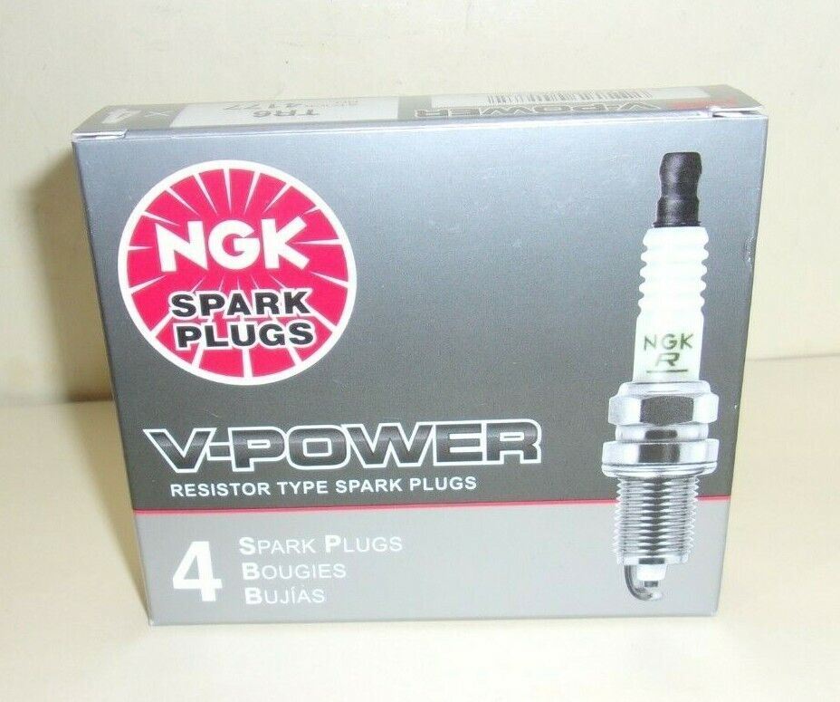 (Set Of 6) NGK 4177/TR6 V-Power Premium Copper Spark Plugs, NEW | eBay
