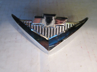 Chevy Nomad - Left Under Tail Light Emblem - Chrome - New | eBay