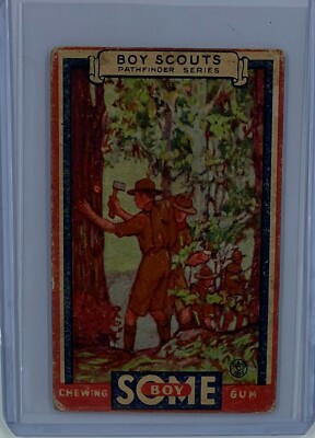 1933 Goudey Gum BOY SCOUTS Pathfinder Series No. 25 Card | eBay