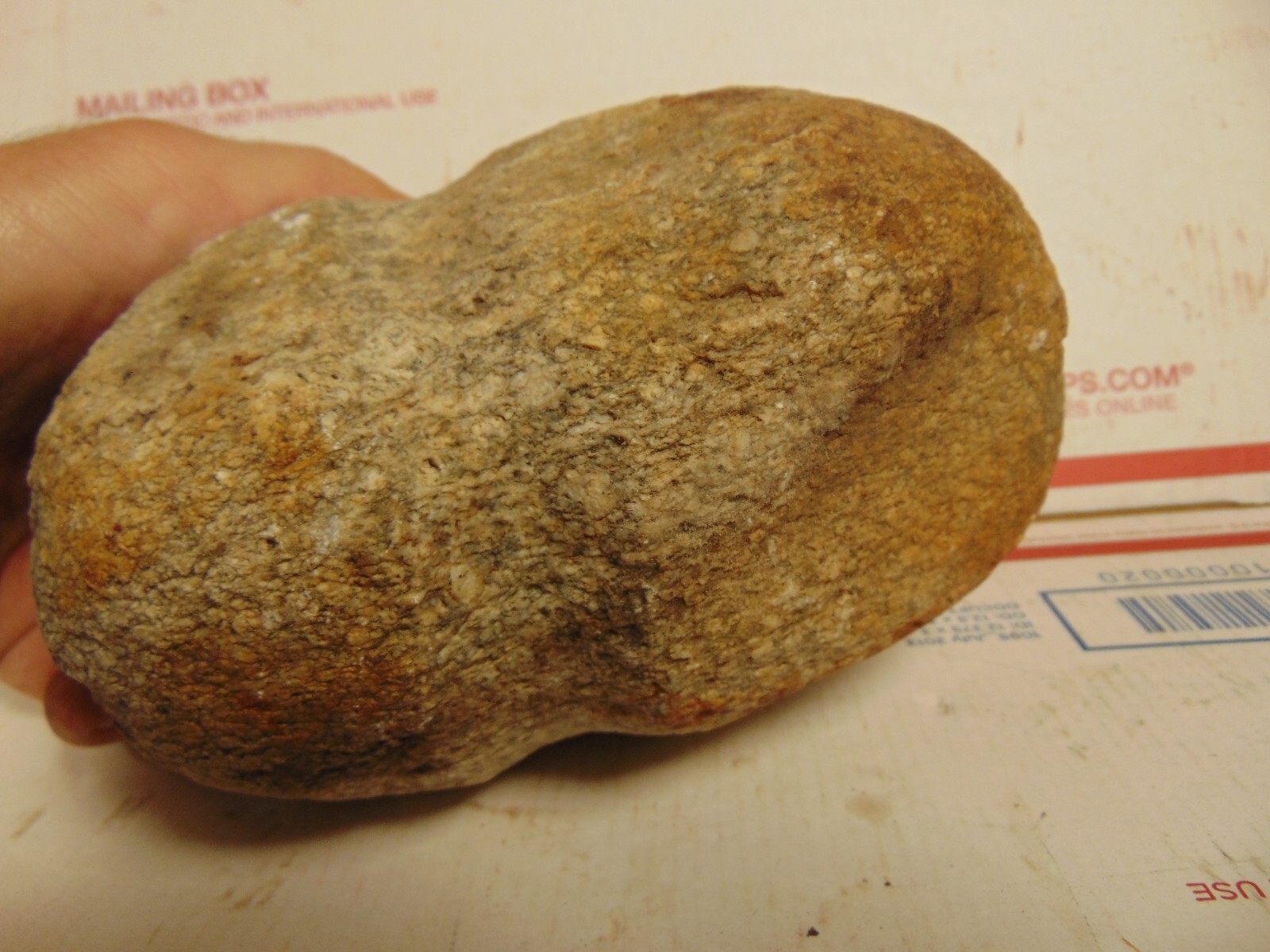 NATIVE AMERICAN PLAINS INDIAN ARTIFACT STONE HAMMER MAUL LARGE NICE ...