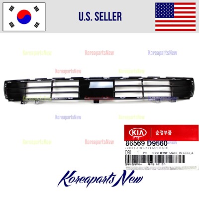 FRONT Bumper LOWER Grille for Sensor 86569D9560 ⭐OEM⭐ Kia Sportage 2020 ...