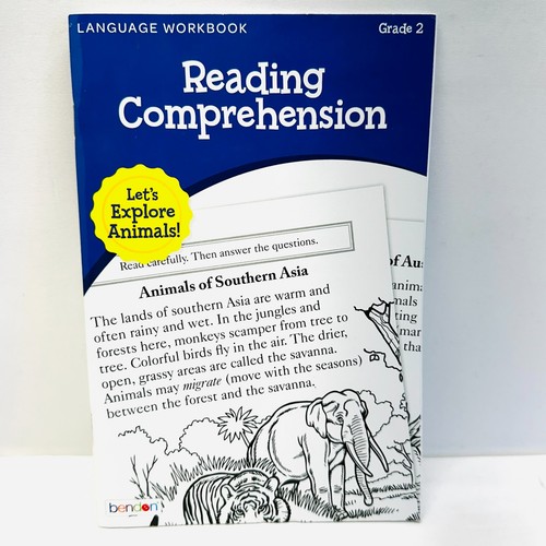 Bendon Language Workbook - Reading Comprehension - Grade 2 - NEW Free ...
