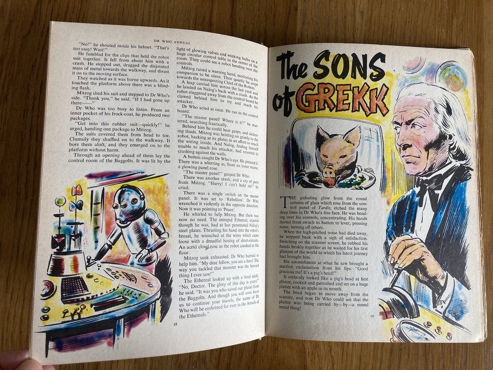 Doctor Who Annual 1967 (Published 1966) William Hartnell. World ...