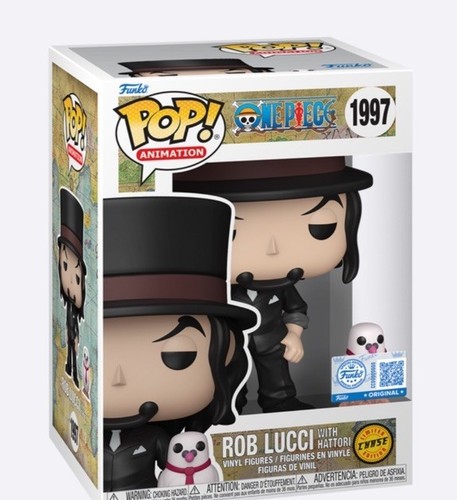 Rob Lucci Funko Pop! CHASE & COMMON PRE-STICKER In Stock | eBay