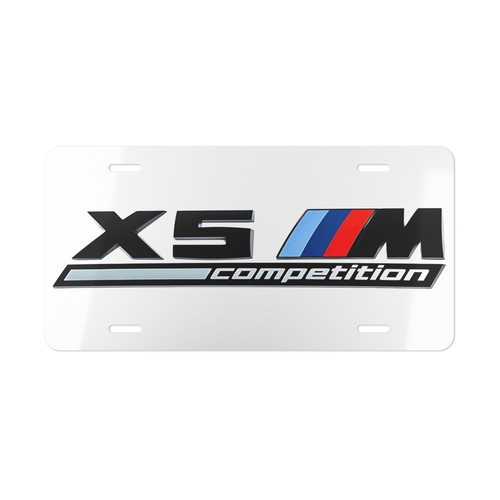 Compatible With BMW X5 M Series Competition Front License Plate | eBay
