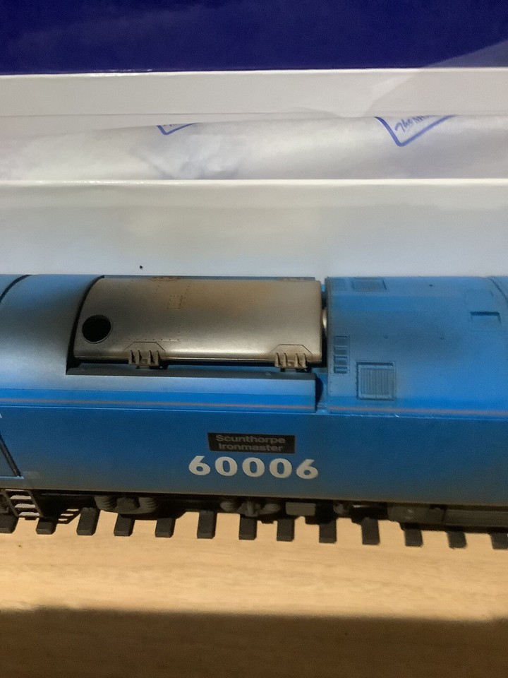 HELJAN O GAUGE CLASS 60 BRITISH STEEL 60006 'SCUNTHORPE IRONMASTER' TMC ...
