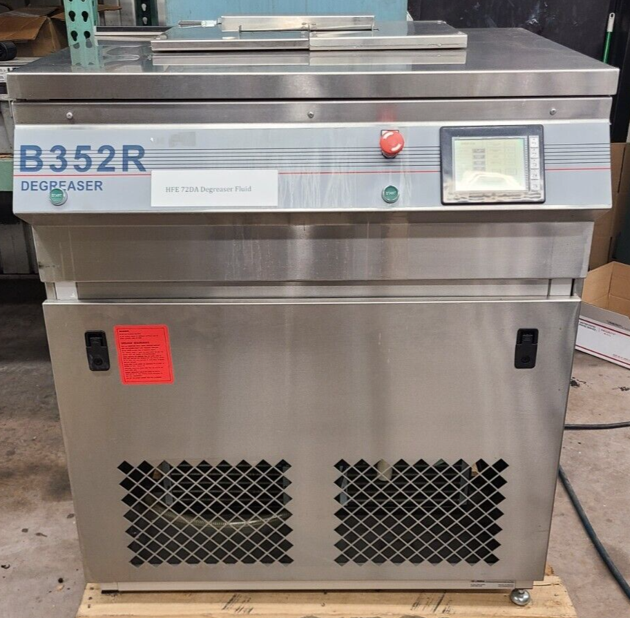 Branson B352R Ultrasonic Vapor Degreaser Automatic Cleaner Degrease | eBay