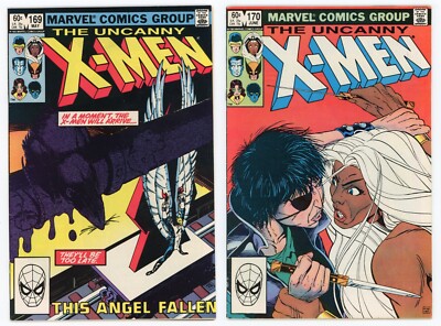 Uncanny X-Men #169 170 VFNM 1st & 2nd app Callisto Morlocks 2-Story Set ...