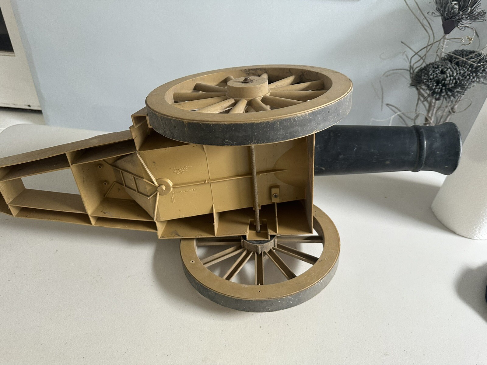 Vintage 1960's REMCO Johnny Reb Plastic Cannon Toy Civil War, AS-IS | eBay