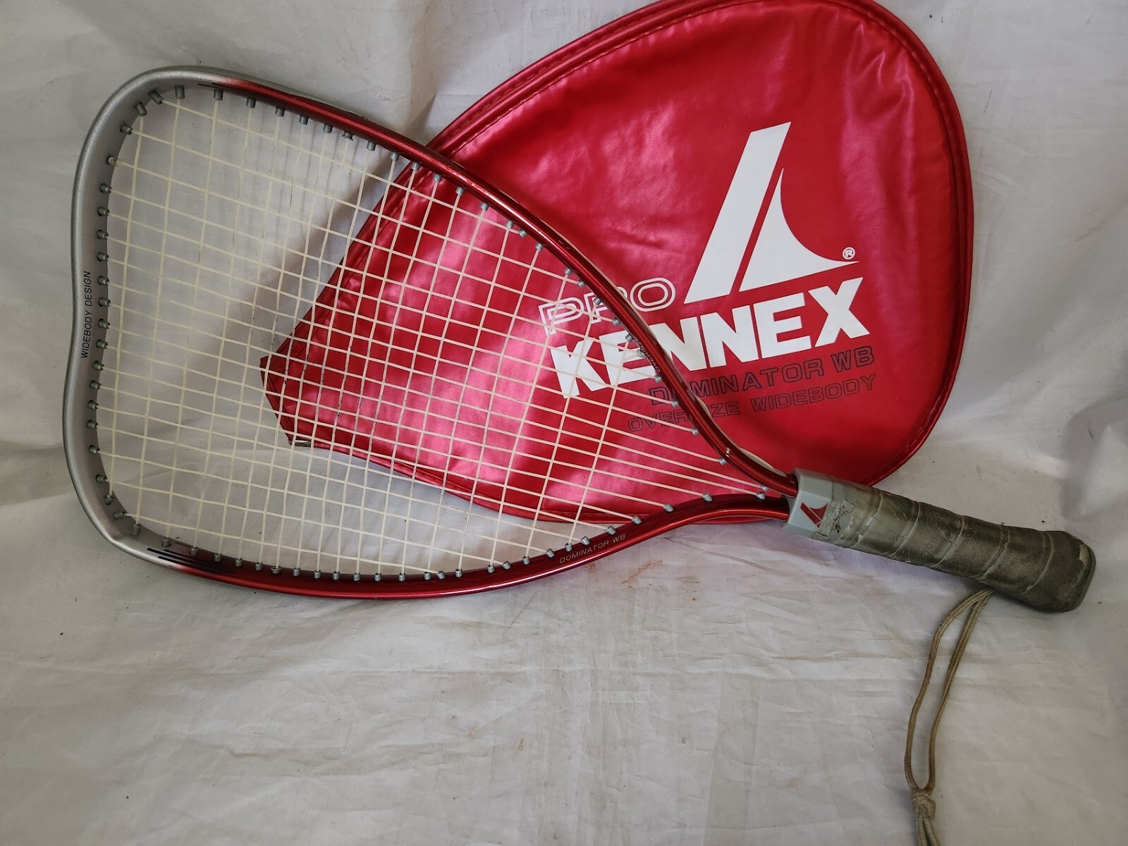 Pro Kennex Dominator WB Wide Body Red Racquetball Racquet Racket w ...
