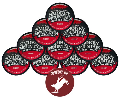 Smokey Mountain Cherry 10 Cans & Can Cover Cowboy | eBay