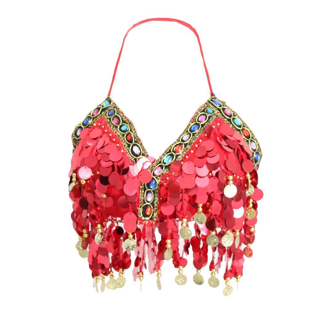 Native Indian Costum Bra Top Lady Belly Dance Costume Sexy Design