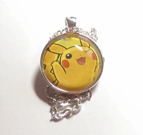 Pikachu Pendant - Up-Cycled Pokemon Card Necklace | eBay