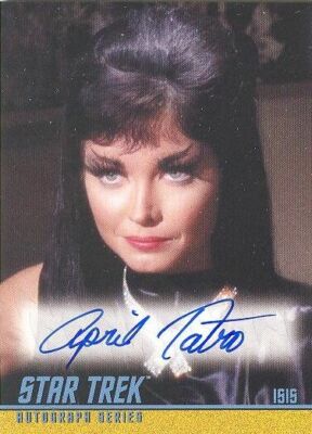 2020 Star Trek Archives & Inscriptions A309 April Tatro As Isis ...