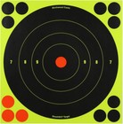 Shoot-N-C 8" Bull's-Eye Reactive Targets - Highly Visible Instant ...