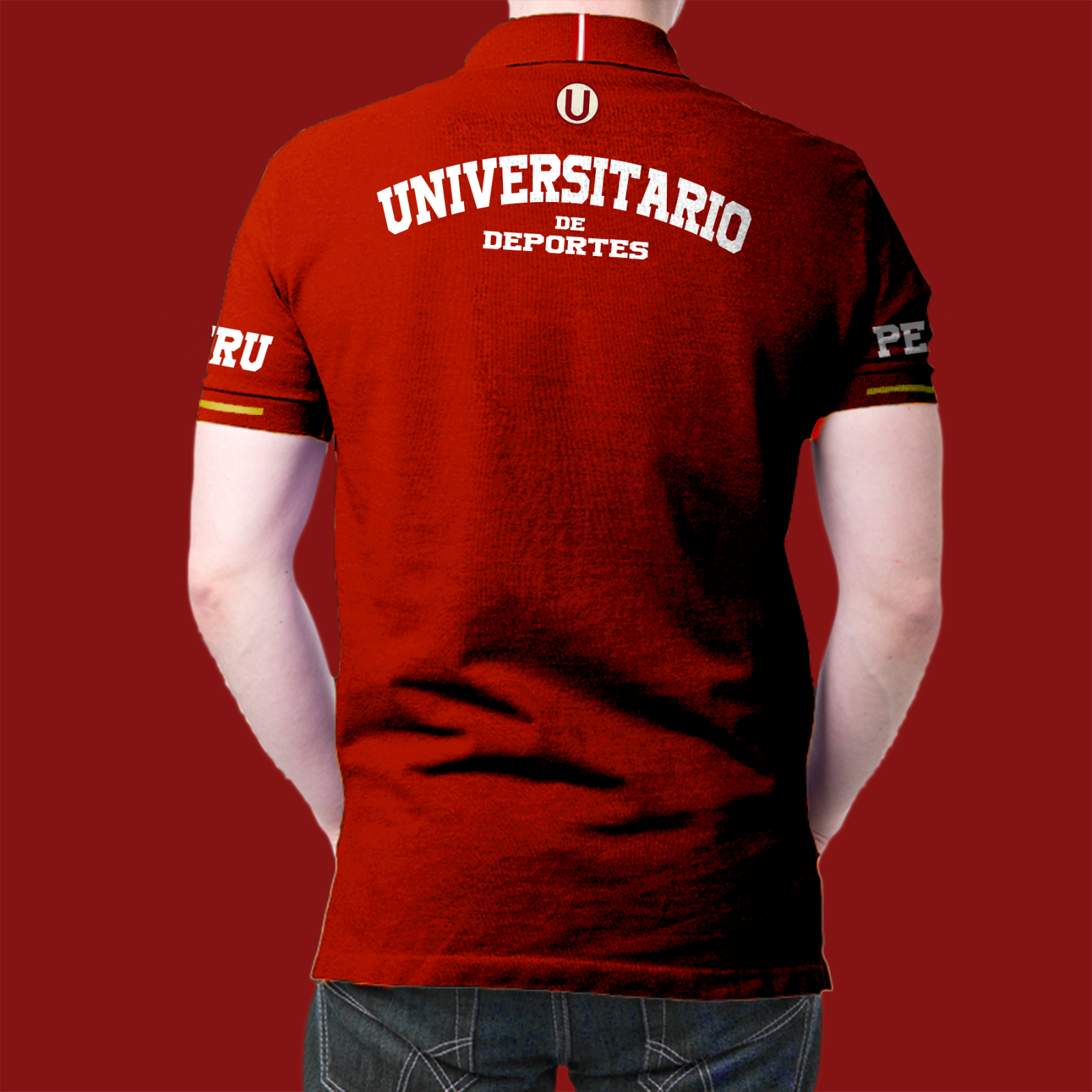 UNIVERSITARIO DE DEPORTES AWESOME POLO SHIRT peru GREAT QUALITY COTTON ...
