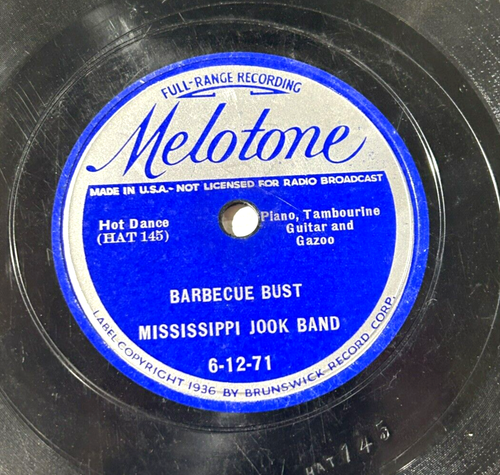 Mississippi Jook Band, Dangerous Woman/Barbecue Bust - Guitar Gazoo ...