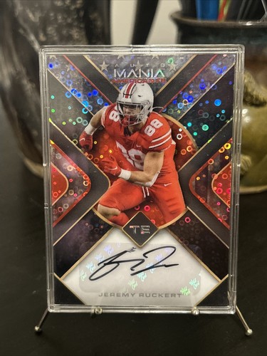 2022 Wild Card Mania American Football Auto #AMA-TH48 /10 Jeremy ...